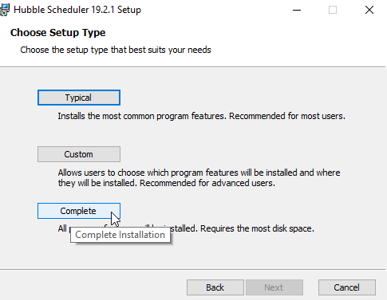 Hubble - How to Install scheduler on a new workstation or server if Scheduler was already ...