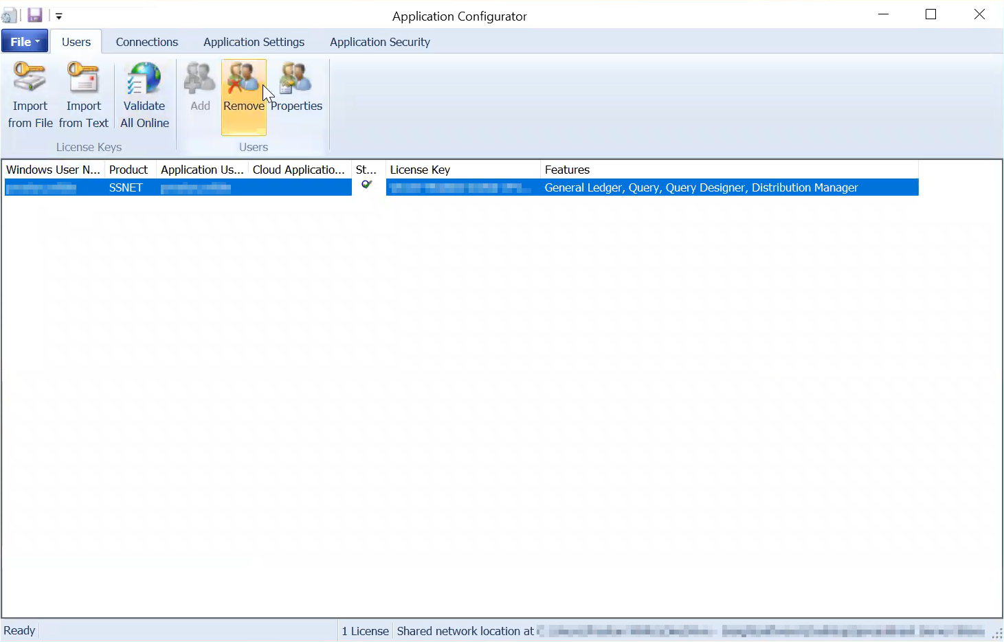 SPS - How to Release & Reassign license keys within the Application Configurator